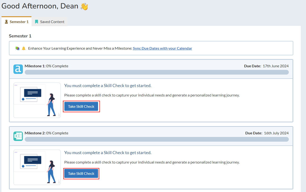 Learner Quick-Start Guide
